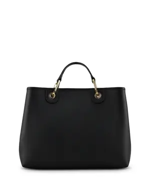 Emporio Armani Myea Medium Shopper Tote Bag - Pepper