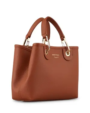 Emporio Armani Myea Small Shopper Tote Bag - Brown