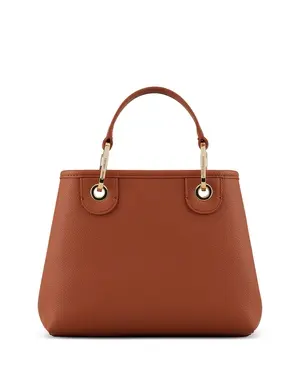 Emporio Armani Myea Small Shopper Tote Bag - Brown