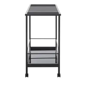 SAFAVIEH Gaelle Two Tier Bar Cart With Handles