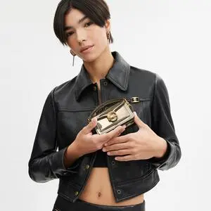 COACH Tabby Bag 12 In Metallic