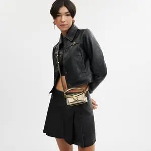COACH Tabby Bag 12 In Metallic