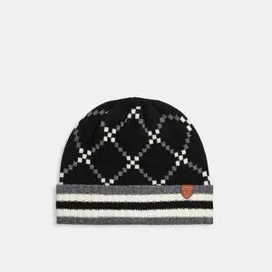 COACH Signature Jacquard Beanie