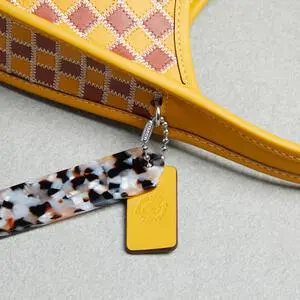 COACHTOPIA Ergo Shoulder Bag In Checkerboard Upcrafted Leather