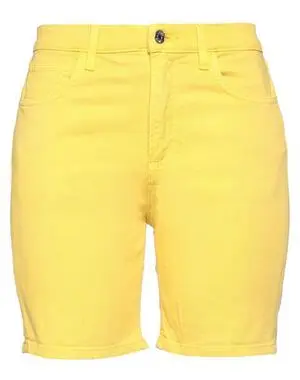 LIU •JO Denim Shorts - Yellow