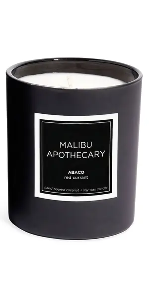 MALIBU APOTHECARY Abaco Candle 8.0 Oz/237 - Matte Black