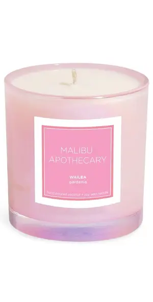 MALIBU APOTHECARY Wailea Candle 7.5 Oz/ 221 - Iridescent Pink