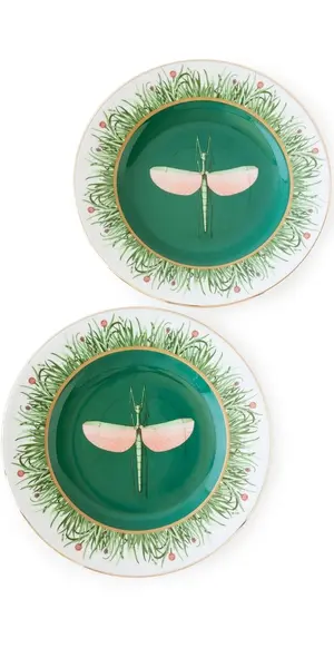 La DoubleJ Dinner Plates Set Of 2 - Libellula