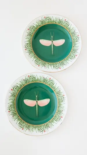 La DoubleJ Dinner Plates Set Of 2 - Libellula