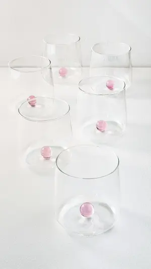 ZAFFERANO Bilia Tumbler Set Of 6