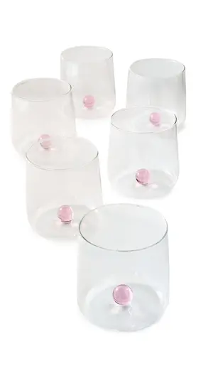 ZAFFERANO Bilia Tumbler Set Of 6