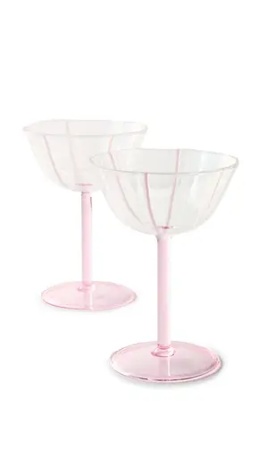 MAISON BALZAC 2 Grand Soleil Coupes Glasses