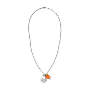 John Hardy Pebble Duo Necklace In Sterling - Silver