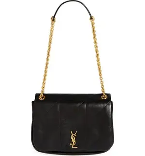 Saint Laurent Small Jamie Patchwork Shoulder Bag - Nero