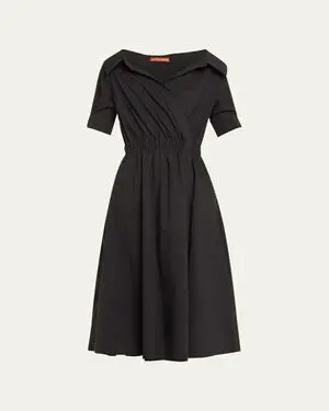 Altuzarra Lydia Midi Shirtdress - Black