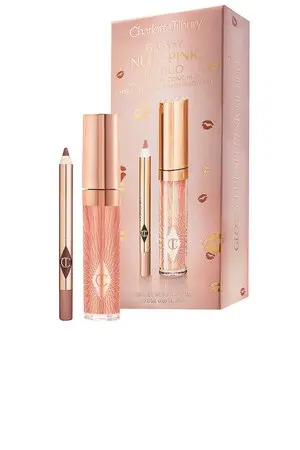 Charlotte Tilbury Glossy Nude Pink Lip Duo In Nude - N,a