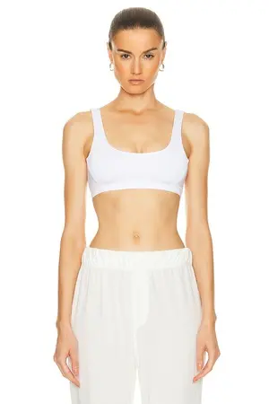 Eterne Scoop Neck Bra - Ivory