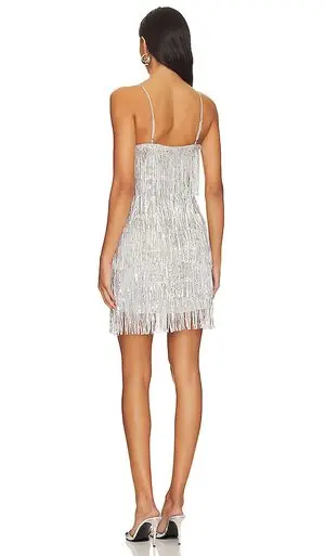 Majorelle Samara Mini Dress In Metallic