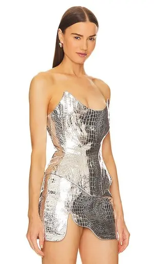 MOTHER OF ALL Nemasis Leather Corset