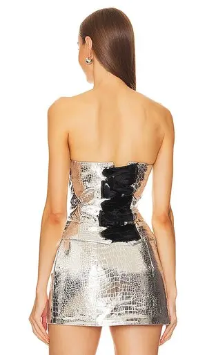 MOTHER OF ALL Nemasis Leather Corset