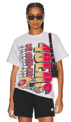 Junk Food 49ers Yardage Tee