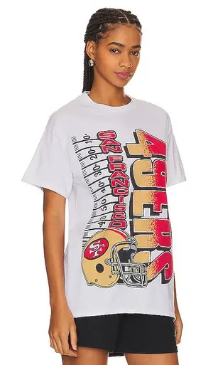 Junk Food 49ers Yardage Tee