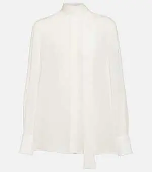 Valentino Garavani Tie-neck Blouse
