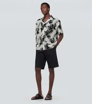 Valentino Garavani Printed Silk Bowling Shirt