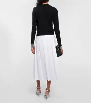Valentino Garavani Embellished Wool Cardigan