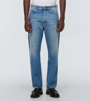 Valentino Garavani Rockstud Cotton Denim Jeans