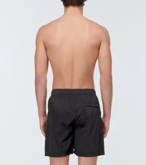 Stone Island Compass Swim Trunks - Black