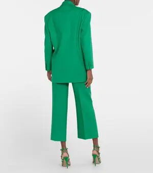 Valentino Garavani Crêpe Couture Double-breasted Blazer
