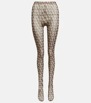 Valentino Garavani Toile Iconographe Tights - Multicoloured