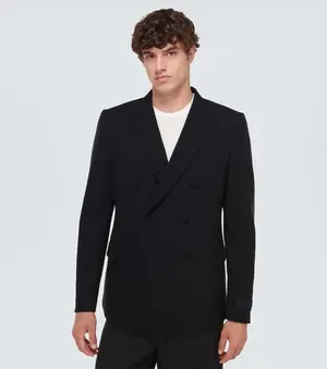 Valentino Garavani Double-breasted Wool Blazer