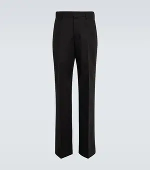 Valentino Garavani Cotton Straight Leg Trousers