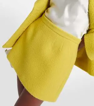 Red Valentino Virgin Wool Miniskirt