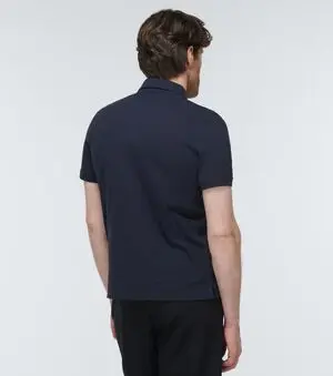Valentino Garavani Vlogo Cotton Polo T-shirt