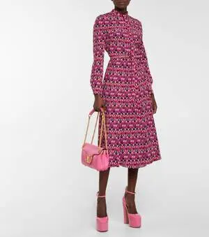 Valentino Garavani Tan-go Platform Pumps - Pink