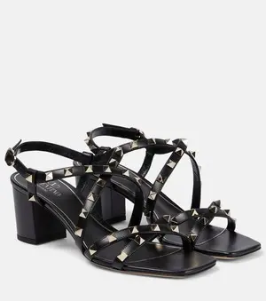 Valentino Garavani Rockstud Leather Sandals