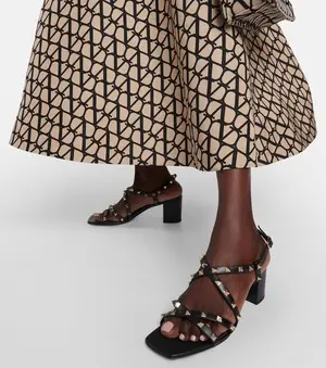 Valentino Garavani Rockstud Leather Sandals