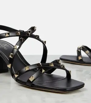 Valentino Garavani Rockstud Leather Sandals