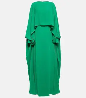 Valentino Garavani Caped Cady Couture Gown