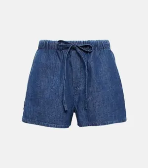 Valentino Garavani Drawstring Denim Shorts