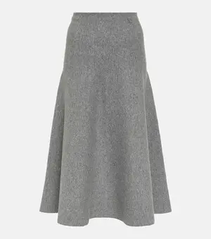 Wool Blend Midi