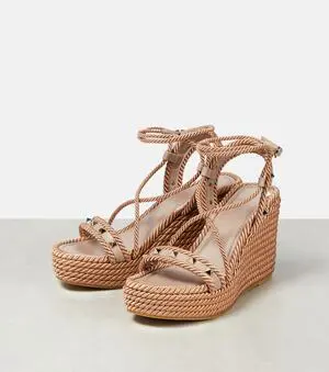 Valentino Garavani Rockstud Espadrille Sandals