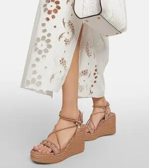 Valentino Garavani Rockstud Espadrille Sandals