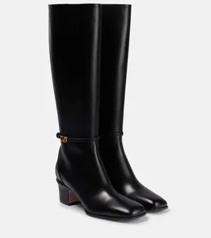 Valentino Garavani Square Toe Boots For Women