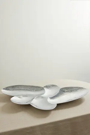 TOM DIXON Cloud Aluminum Platter - Silver
