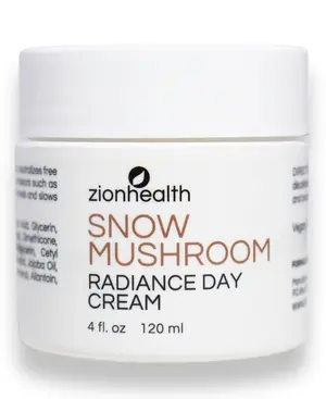 ZION HEALTH Snow Mushroom Radiance Day Cream - White,brown