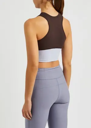 On Movement Stretch-jersey Bra Top